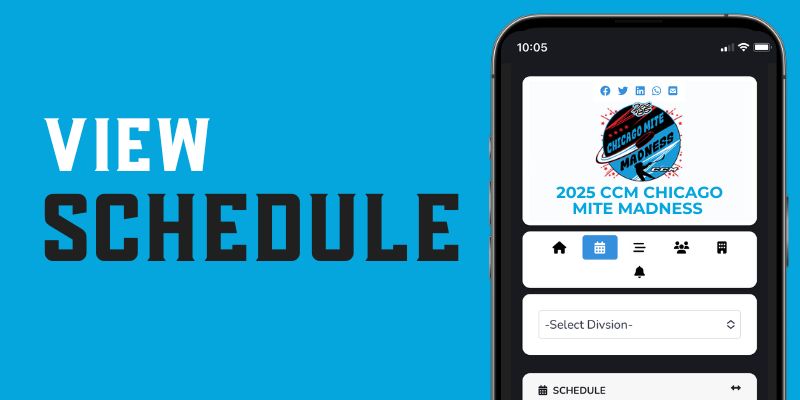 CCM Chicago Mite Madness Tournament - Schedule & Scores | 200x85 Hockey