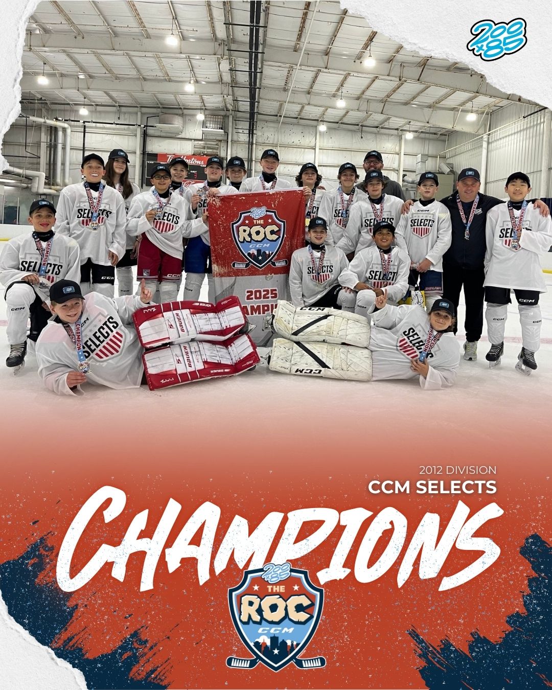 The CCM ROC - Youth Hockey Tournament | 200x85 Hockey